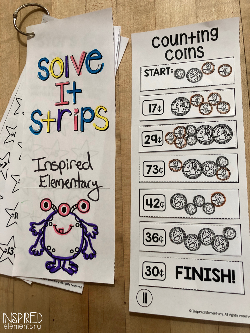 Counting Coins Activities · Inspired Elementary