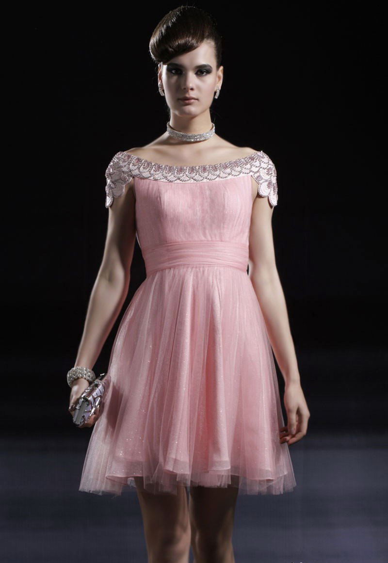 Fashion Apparel 2012: Short pink dress Prom Night