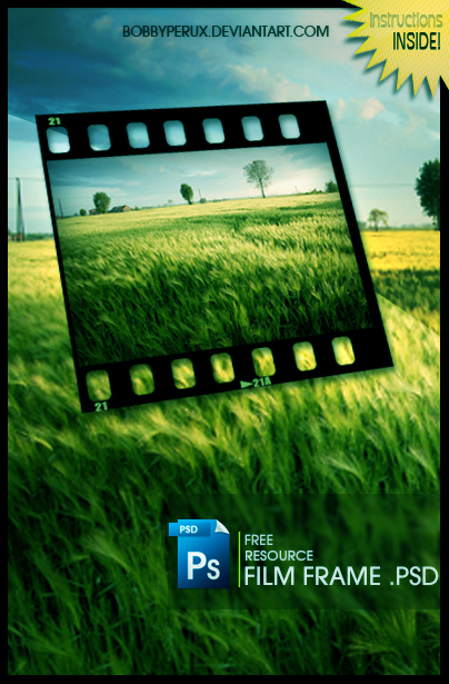 Psd Files Free Download: FILM framepsd, film psd, custom frames, film ...
