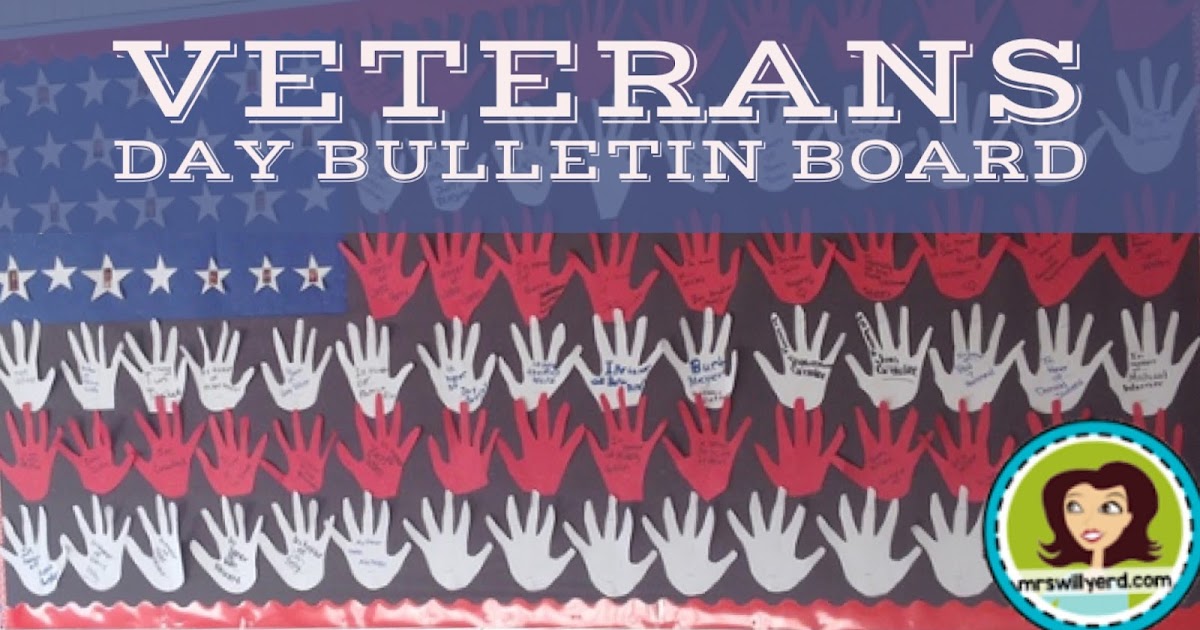 Mrs. Willyerd's Virtual Classroom: Veterans Day Bulletin Board