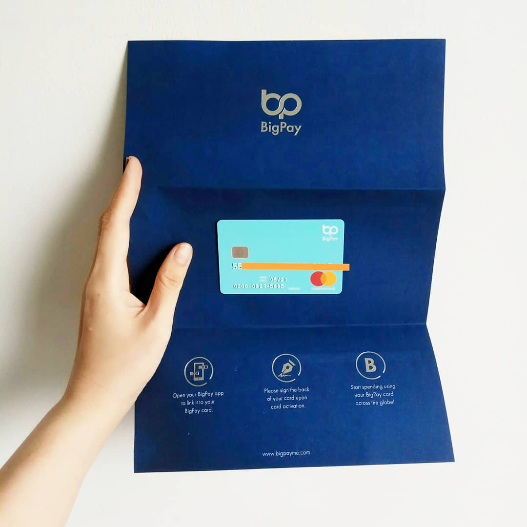 2019 旅行必备的 BigPay Prepaid Master Card