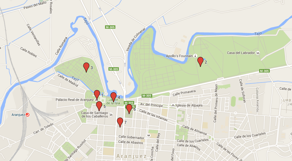 Visitar el Palacio Real de Aranjuez