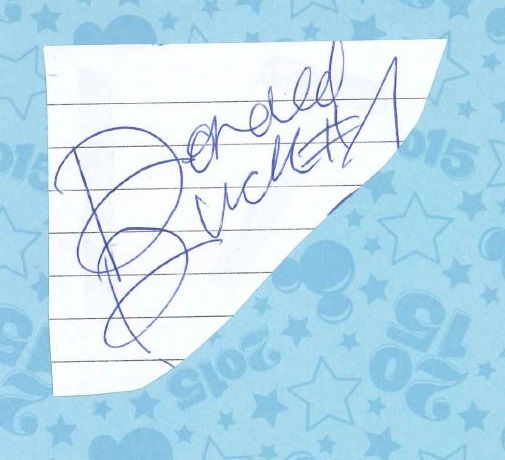 Disney character meetings and Autograph books