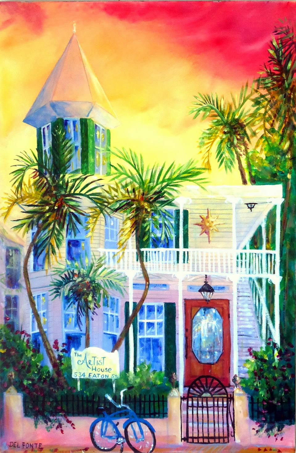 DEL PONTE Style Full Time Professional Artist: KEY WEST PAINTINGS by ...