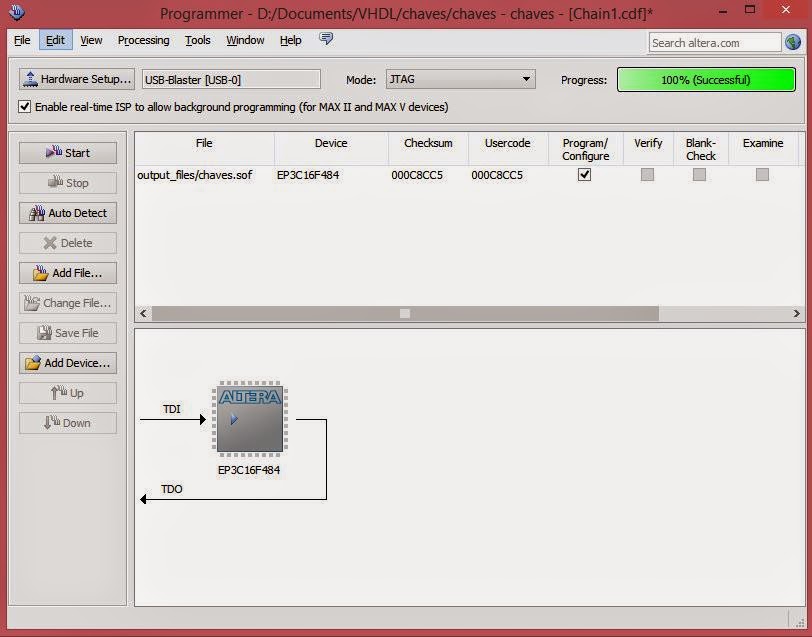 Infraled: [FPGA] Tutorial 1 - Ligando LEDs com Switches em VHDL