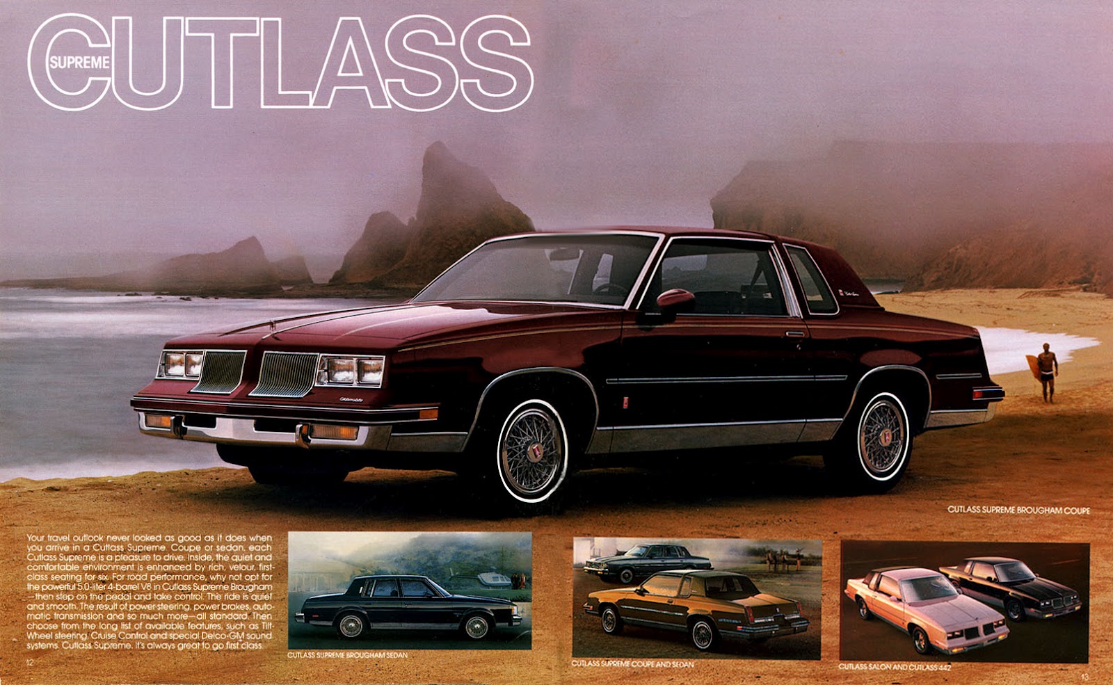 Bilar i väster . . .: En aningen matt Oldsmobile Cutlass Supreme
