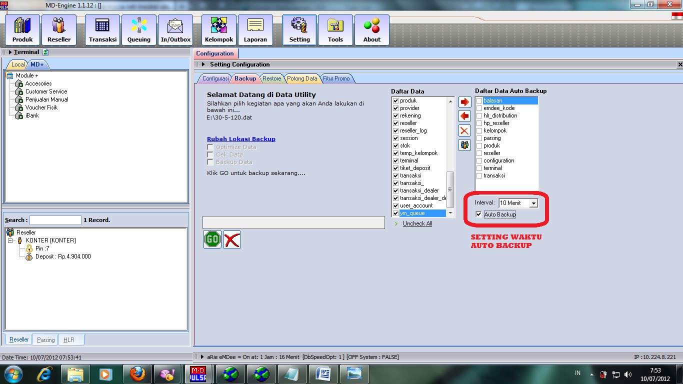 Fitur MD Engine - Software Pulsa | MD Engine™
