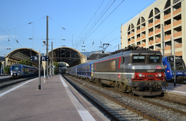 LA PASSION DU TRAIN: Auto-Train+ Train couchette Nice Paris archives ...