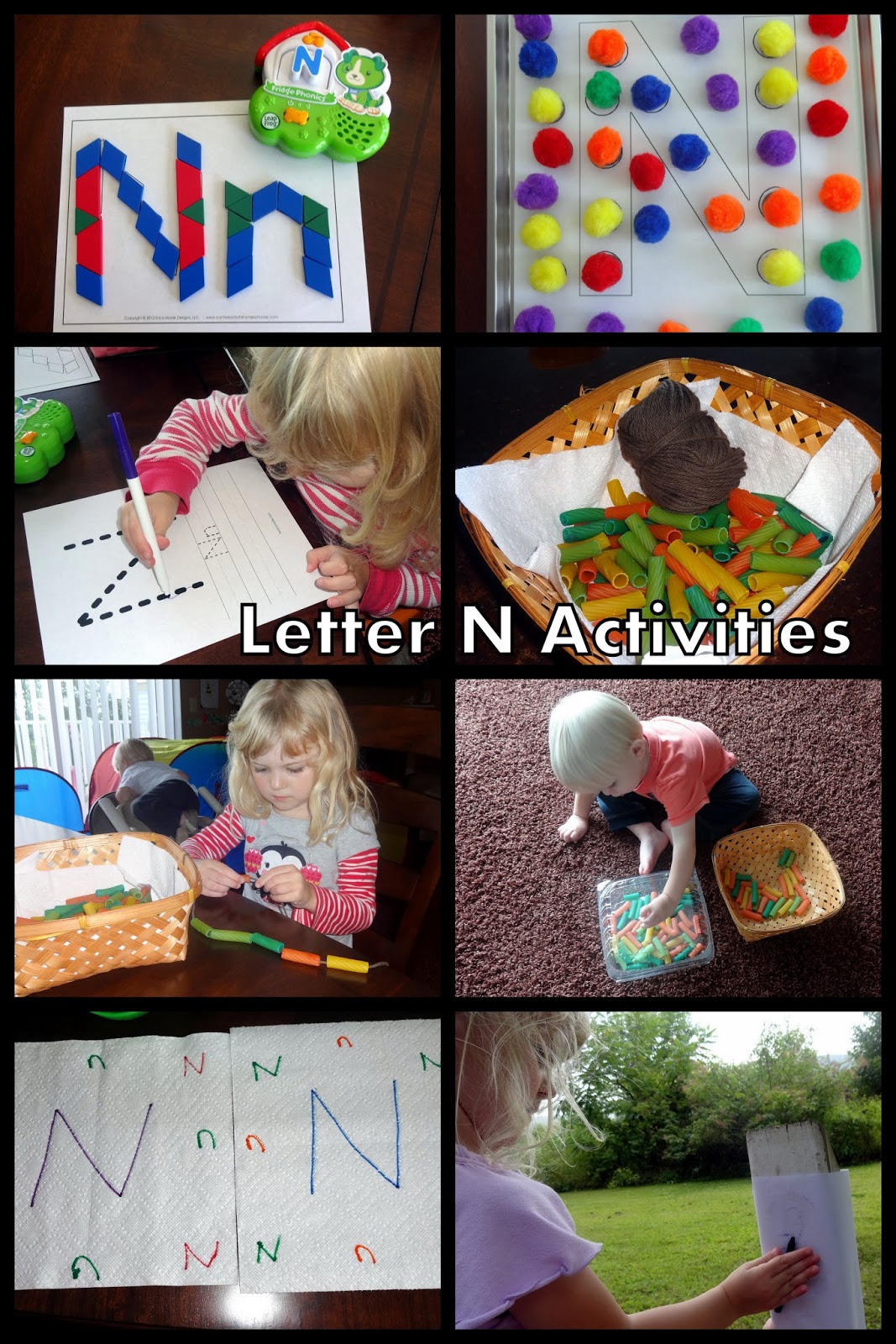 Mom's Tot School: Letter N
