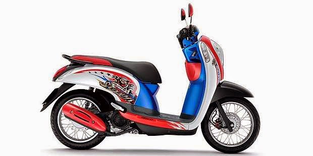 Gambar modifikasi scoopy airbrush thailook velg jari jari ring 17 14 ...