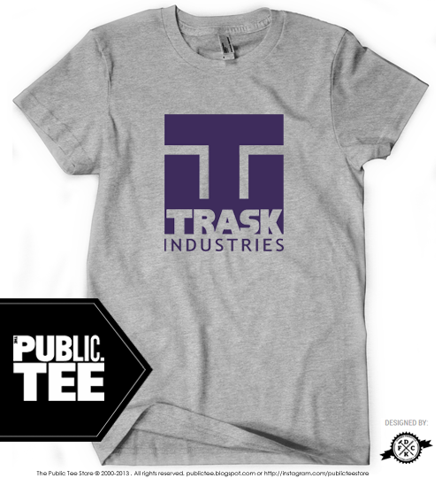 The Public Tee Store ONLINE!: TRASK INDUSTRIES LOGO D1 Tee - Code: TILD1