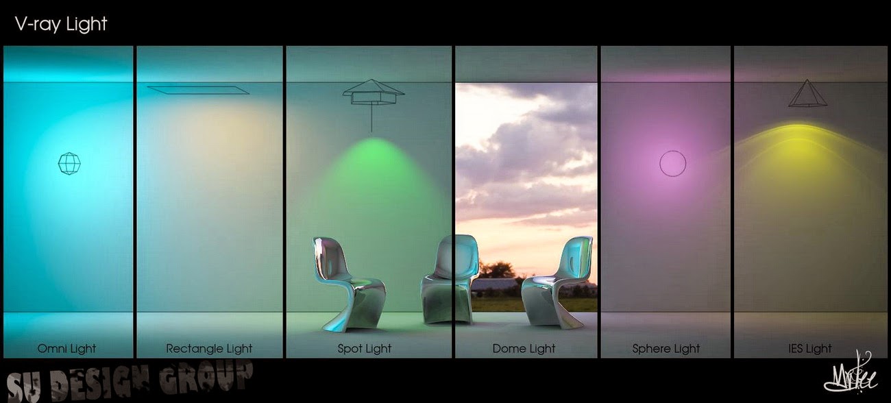 Thông số đèn trong vray 2.0 [Vray Light Parameter] - Kiến trúc 360 ...