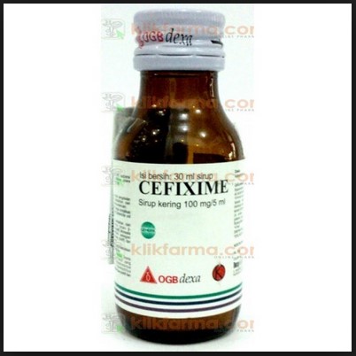 Cefixime Syrup - Antibiotik Untuk Tipes