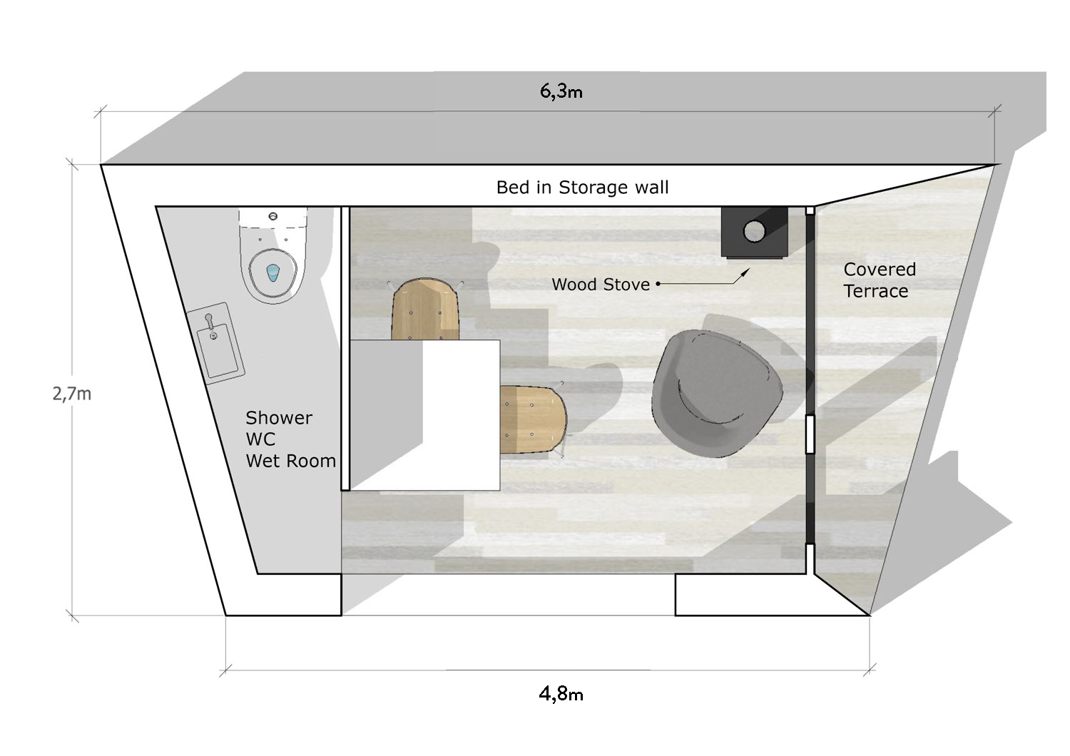 Shedworking: Koto cabins