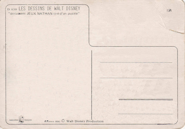 Filmic Light - Snow White Archive: Late '80s Blanche Neige Postcard