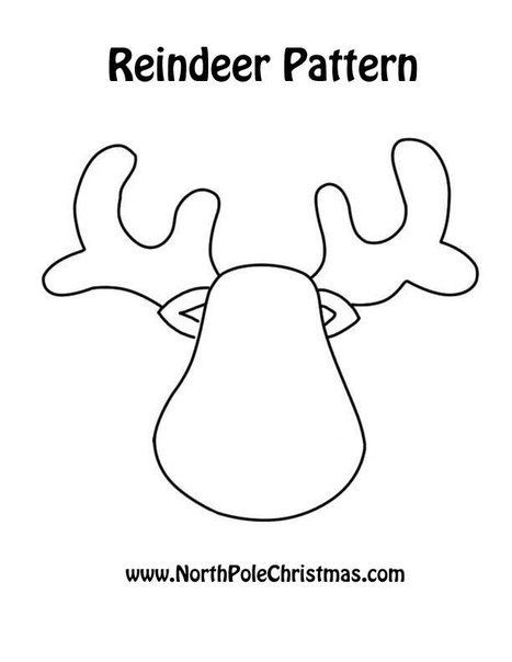 Crea en un 2x3: Crea hermosos adornos de reno con estos moldes