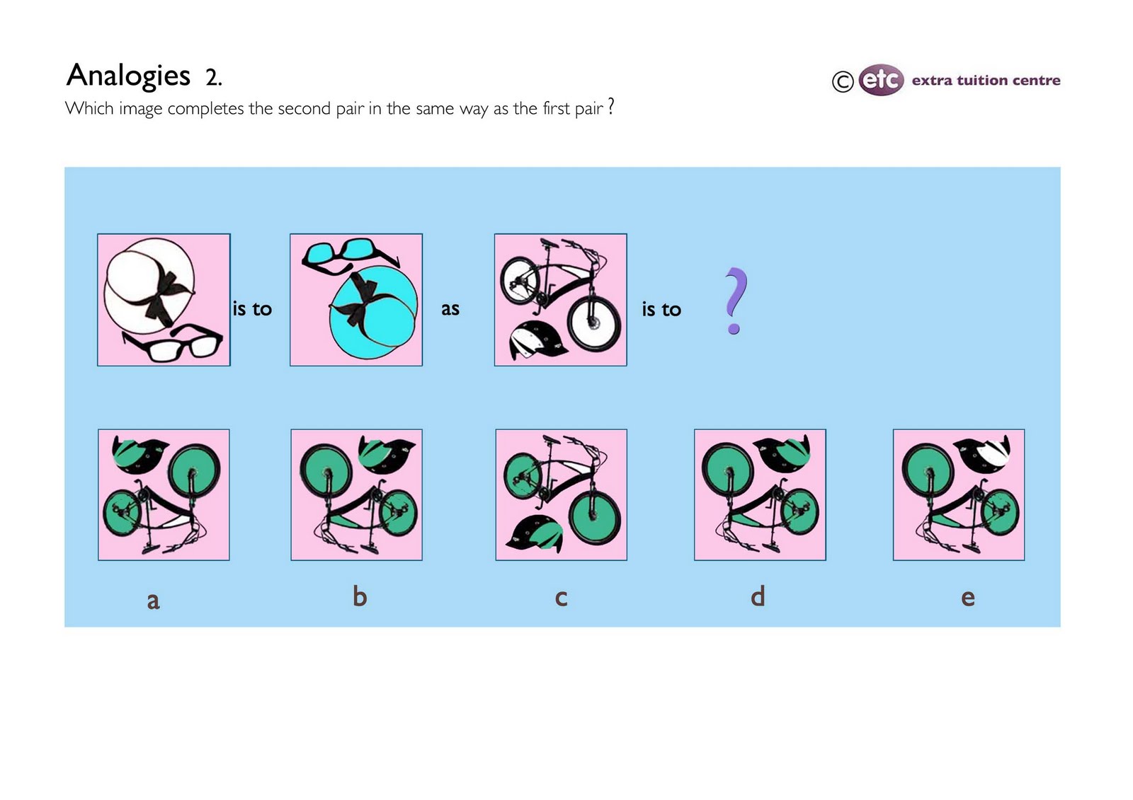 The 11 Plus Exam Blog Nvr Analogies Eleven Plus