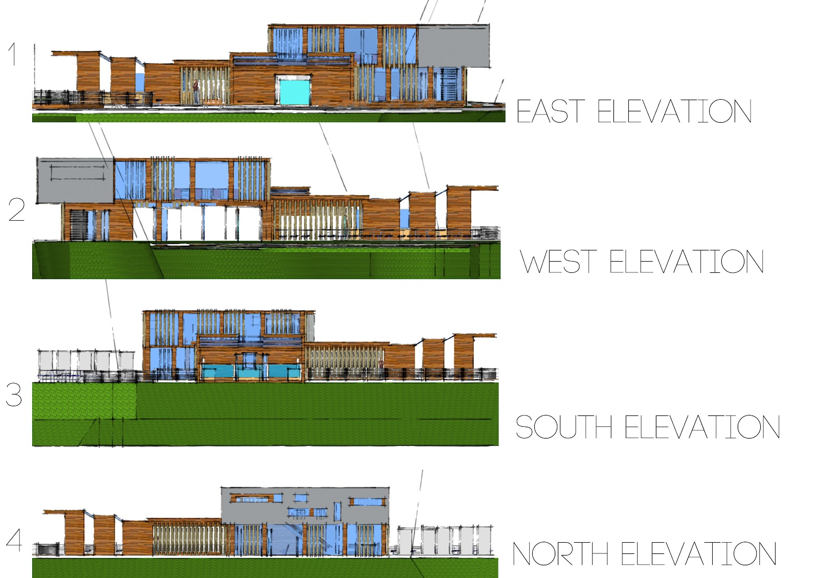 Rihanza's Architectural Journey: HSW Design Proposal Development