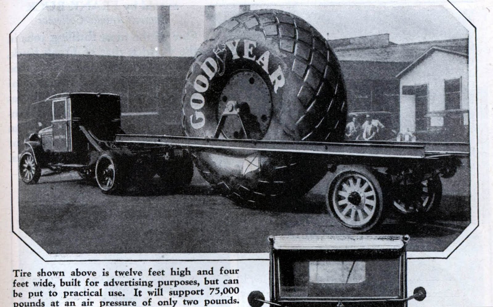 Just A Car Guy: Goodyear had one BIG rolling wheel to get attention and ...