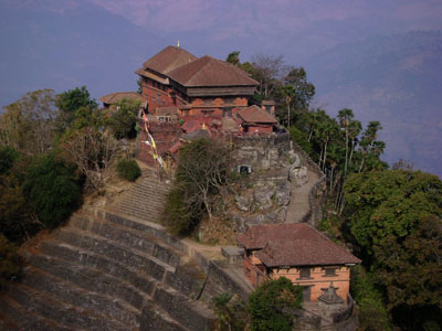 Kalika temple in Gorkha (Birth place of King Prithvinarayan Shah ...
