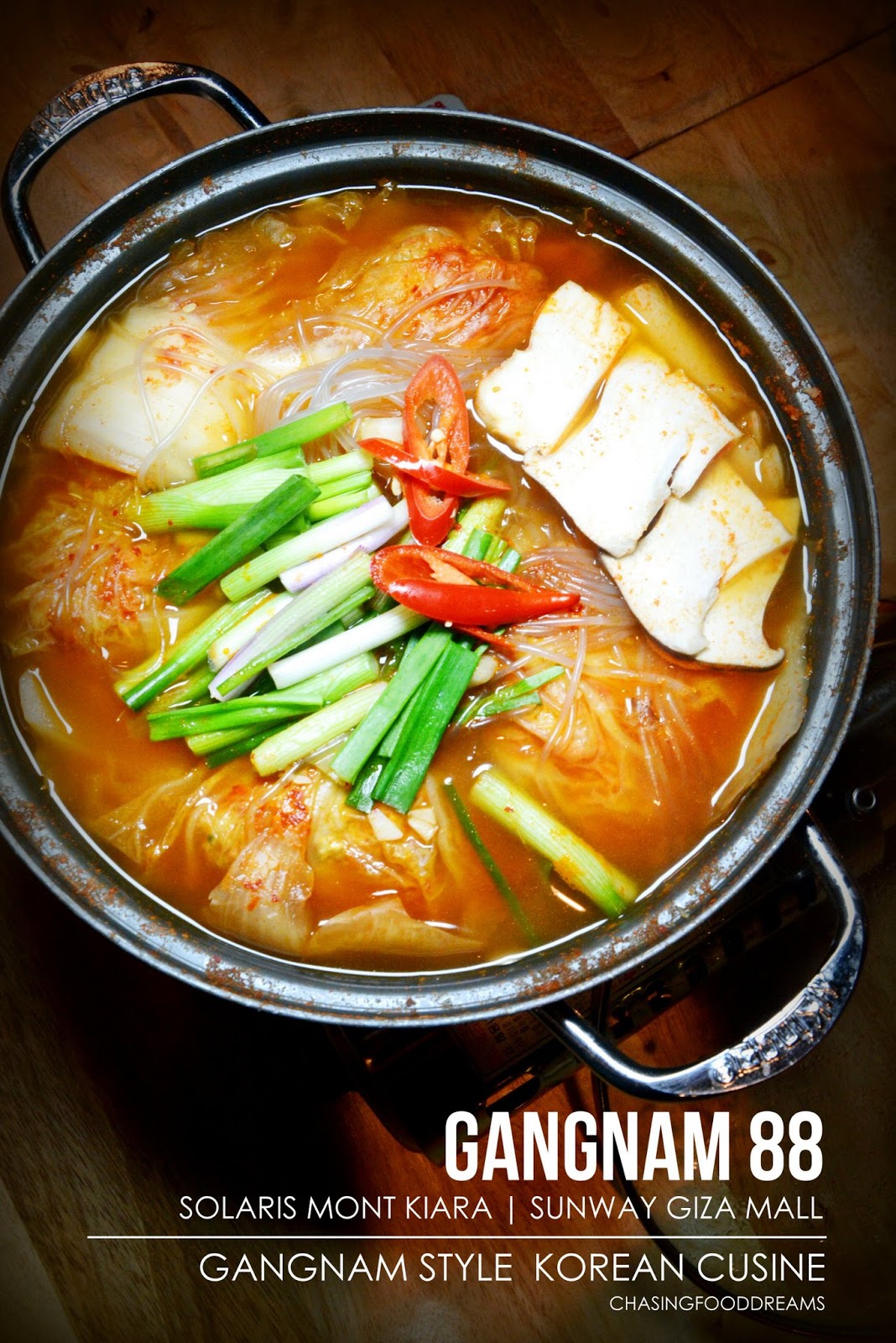 CHASING FOOD DREAMS: Gangnam 88: Gangnam Style Korean Cuisine