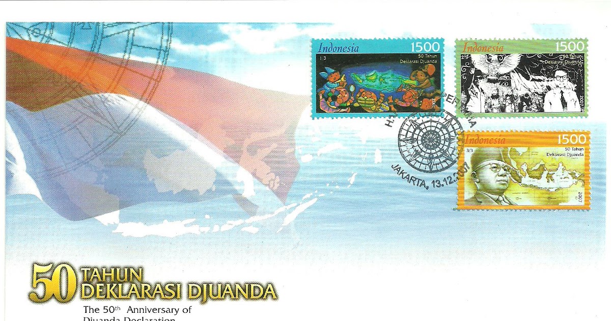 My Stamp Collection: 50 Tahun Deklarasi Djuanda ( 50 Years of Djuanda ...