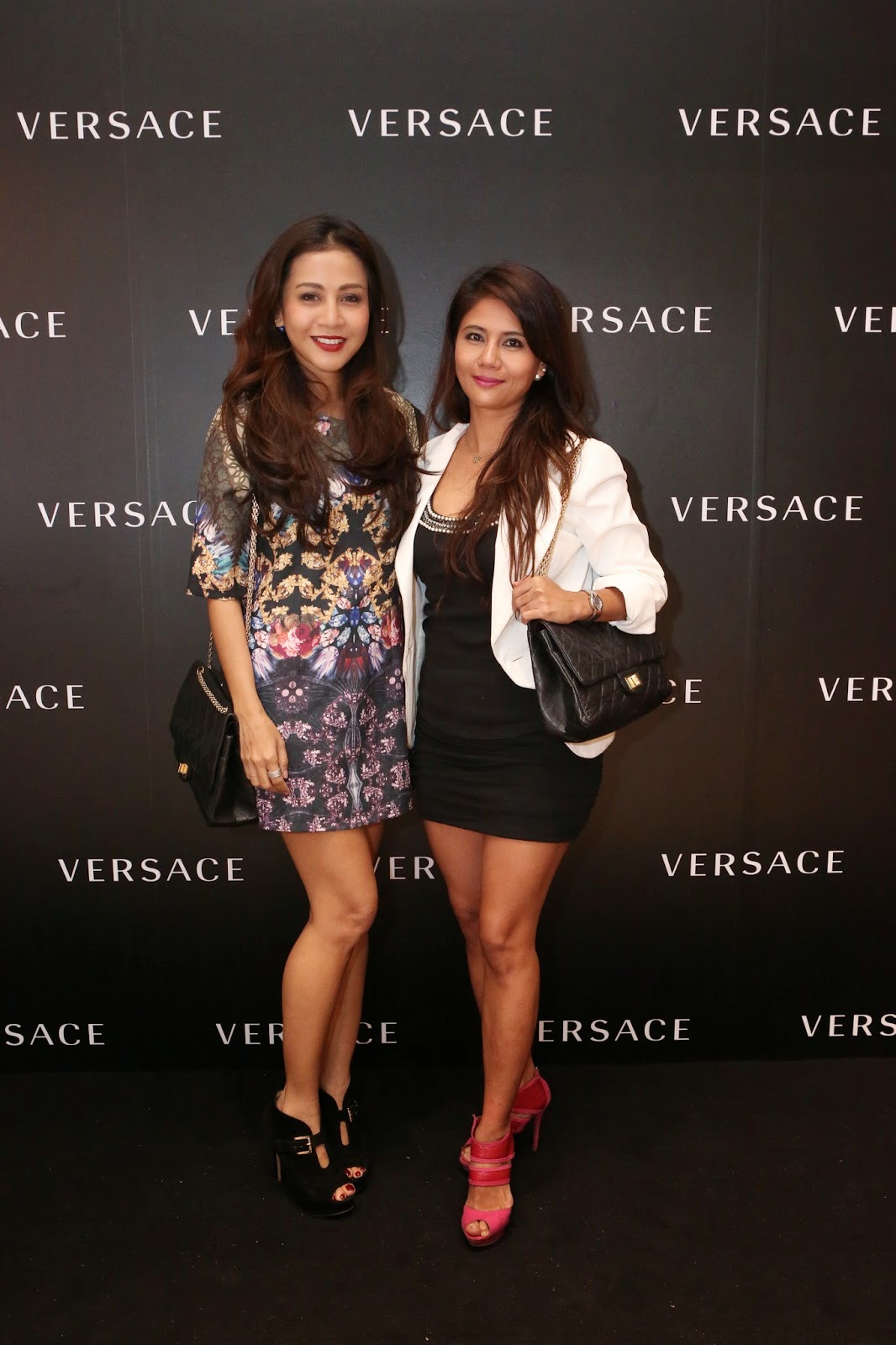 Kee Hua Chee Live!: VIVA VERSACE AT BINTANG CIRCLE AT PAVILION KL! ANDREW ABISHEGAM AND WIFE ...