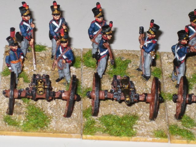 Dutch Artillery - Ab figures - Waterloo campaign.