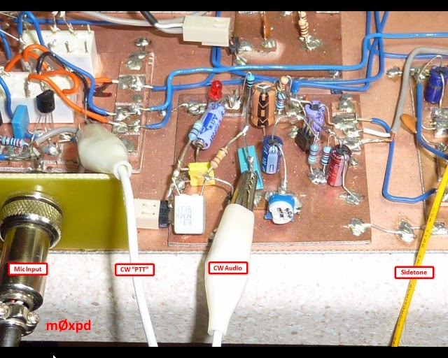 m0xpd's 'Shack Nasties': New BITx Mic PreAmp - for CW
