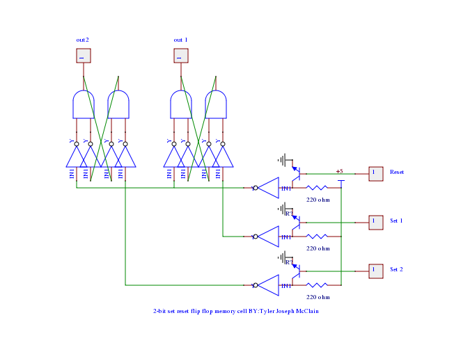 Circuit Made Easy!: 2-Bit Memory Cell With Video