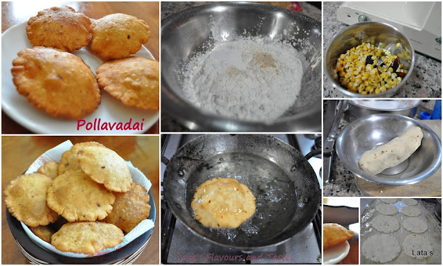 Flavours and Tastes: Polla Vadai