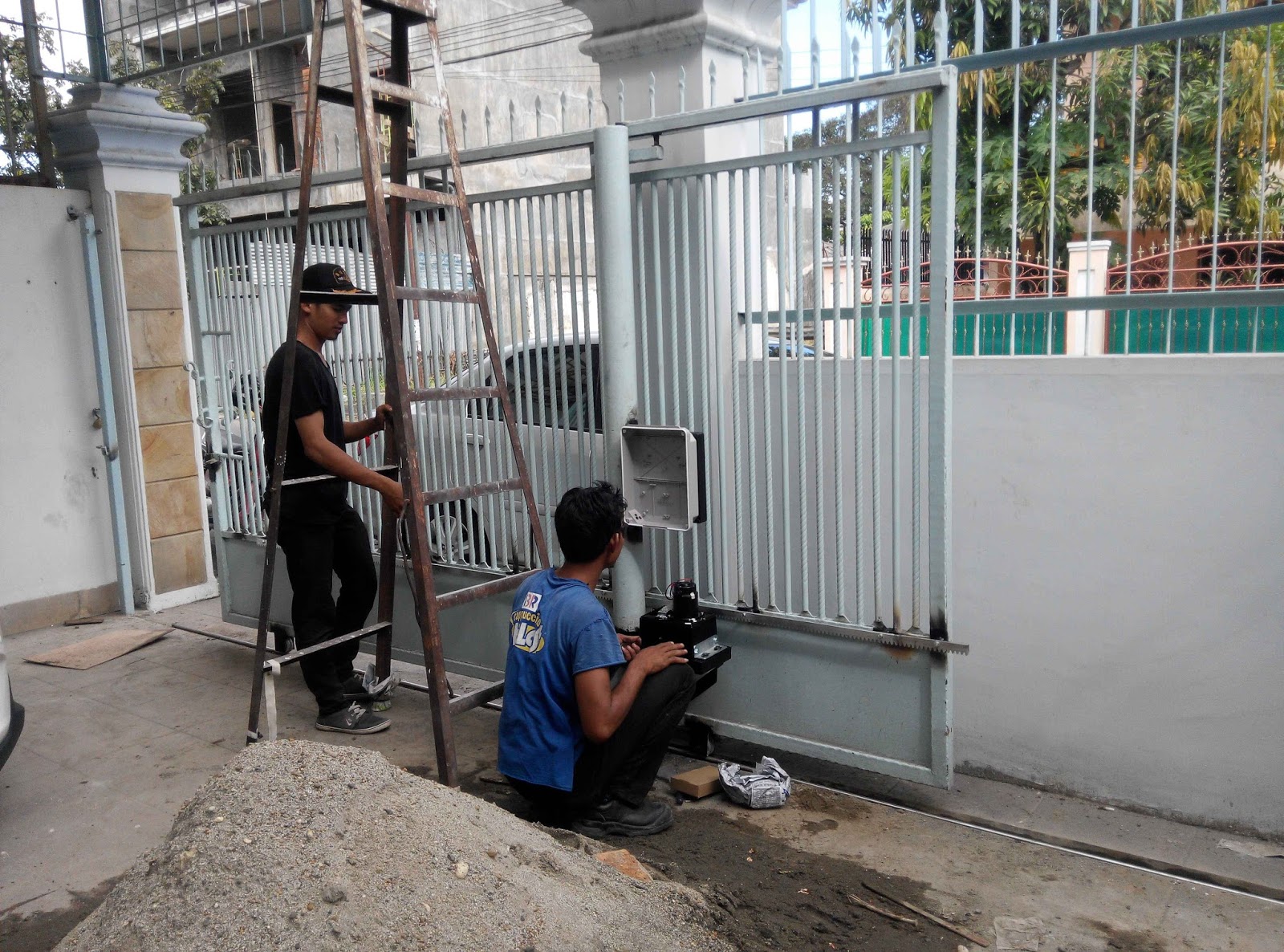 == Khusus Autogate - Autodoor - Portal Parkir ==: PAGAR OTOMATIS REMOTE ...