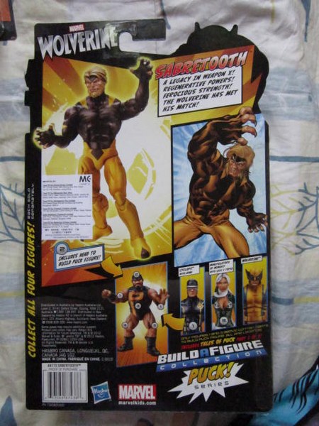 Marvel Legends Puck Alpha Flight X-men BAF Wolverine series | Marvelpg ...