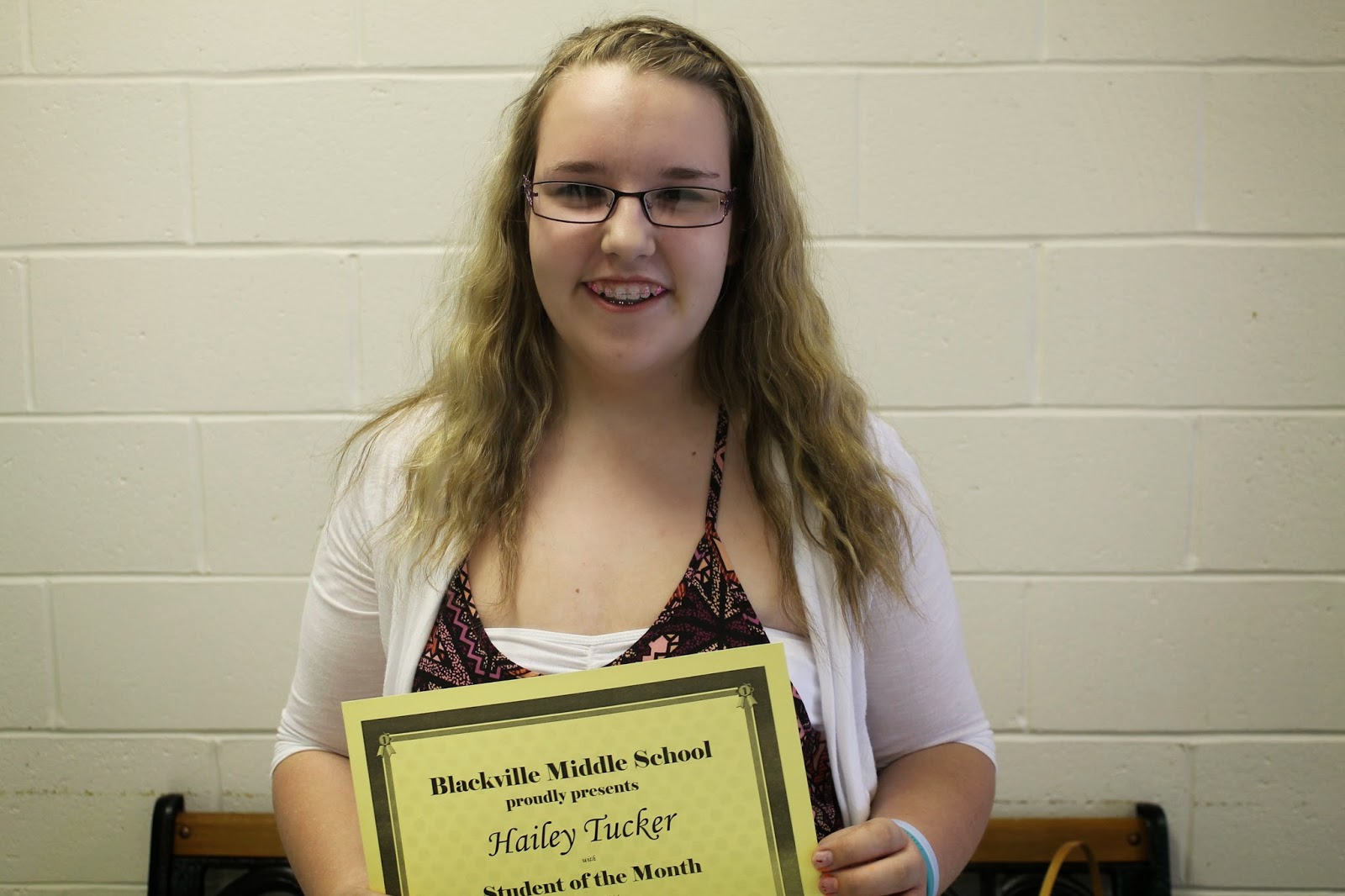 The Blackville Talon: Middle School Students of the Month