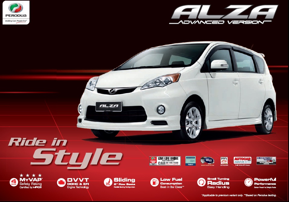 Kereta Perodua: Alza Advance