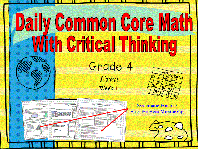 Literacy & Math Ideas: Free Daily Common Core Math Practice