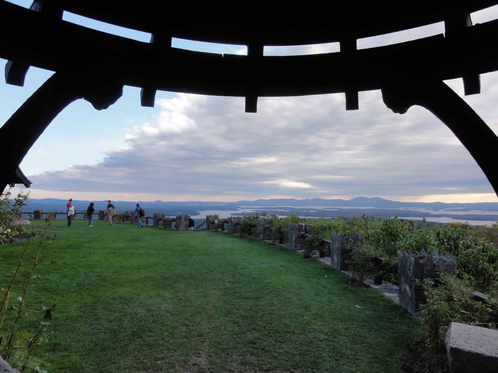 voss adventures: Lucknow Castle in the Clouds, New Hampshire