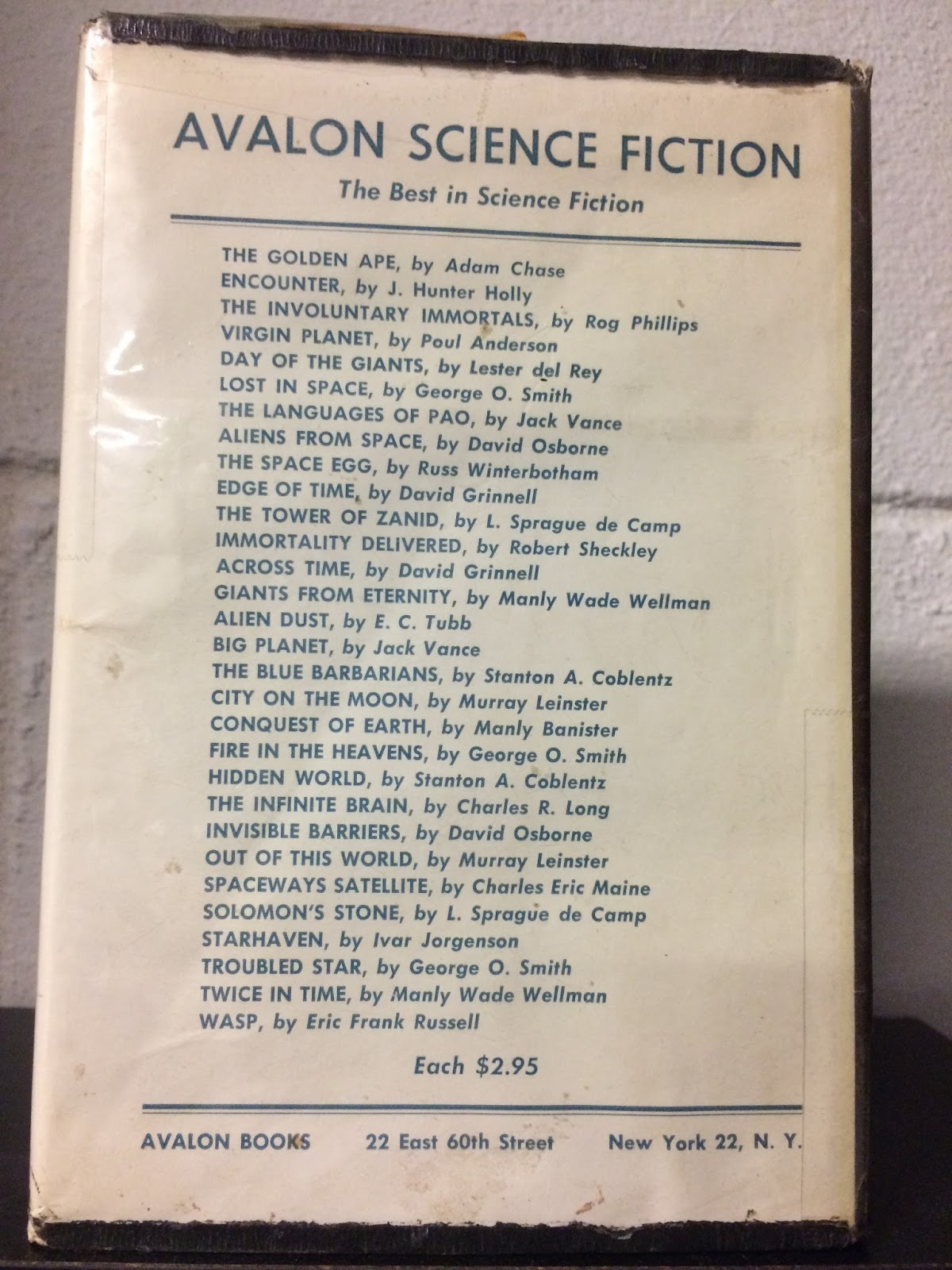 MPorcius Fiction Log: The Duplicated Man by James Blish and Robert Lowndes