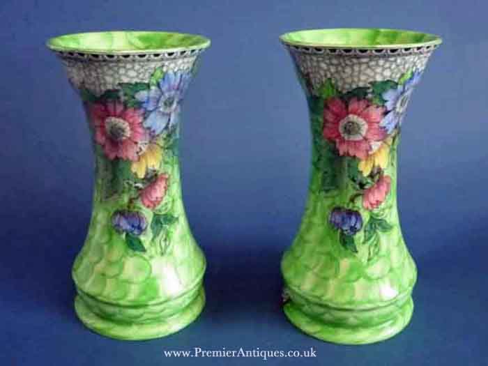 Premier Antiques: Maling 'Honeycomb and Daisy' Pattern 6430