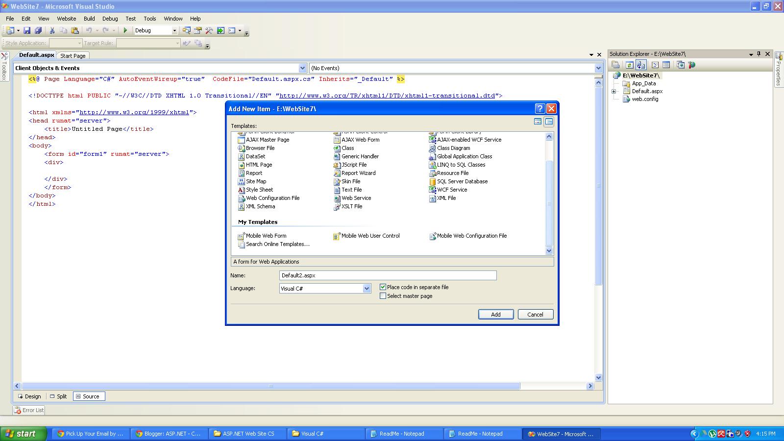 ASP.NET Mobile Development with Visual Studio 2008 | ASP.NET