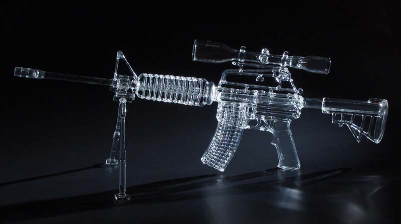 Passion for Pot: Incredible Glass Gun Bongs!!