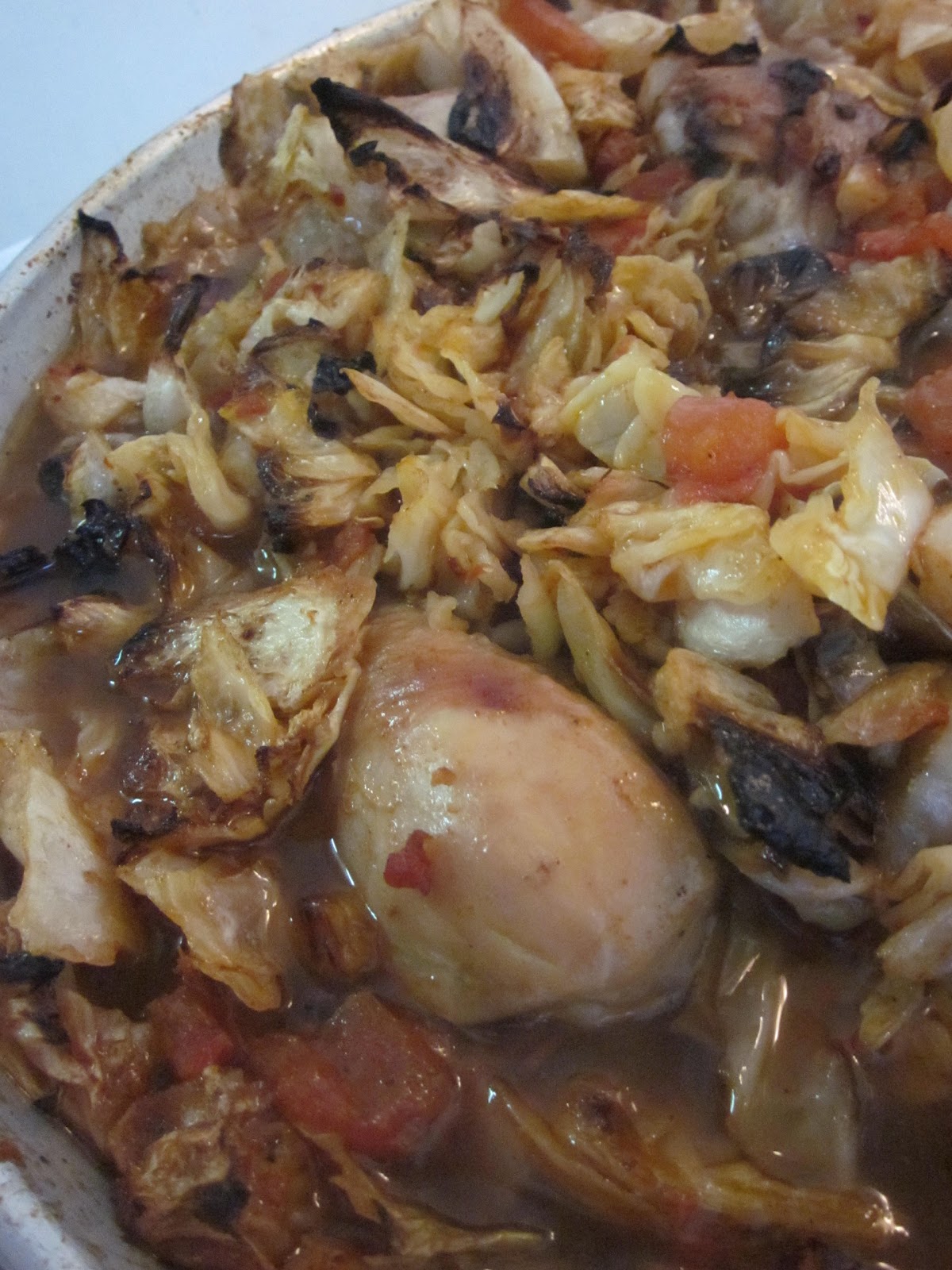 Kath's Kitchen: My Favorite Bulgarian Dish: Chicken and Cabbage