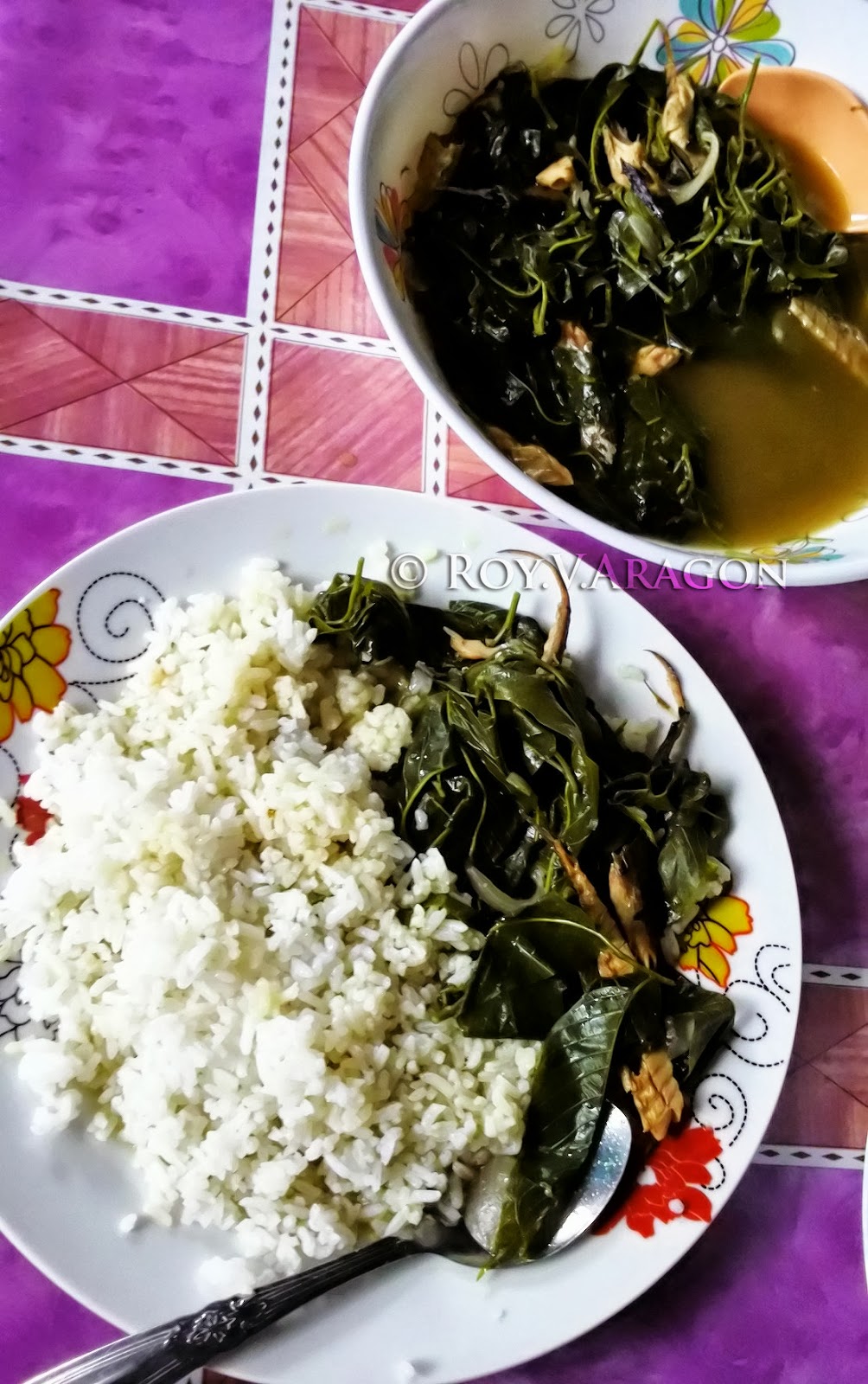 exotic food recipes & other gastronomic delights: alukon leaves stew ...