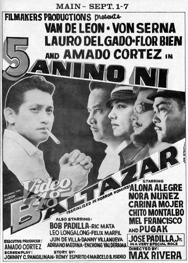 Video 48: THE SIXTIES # 725: VAN DE LEON, VON SERNA, ALONA ALEGRE ...