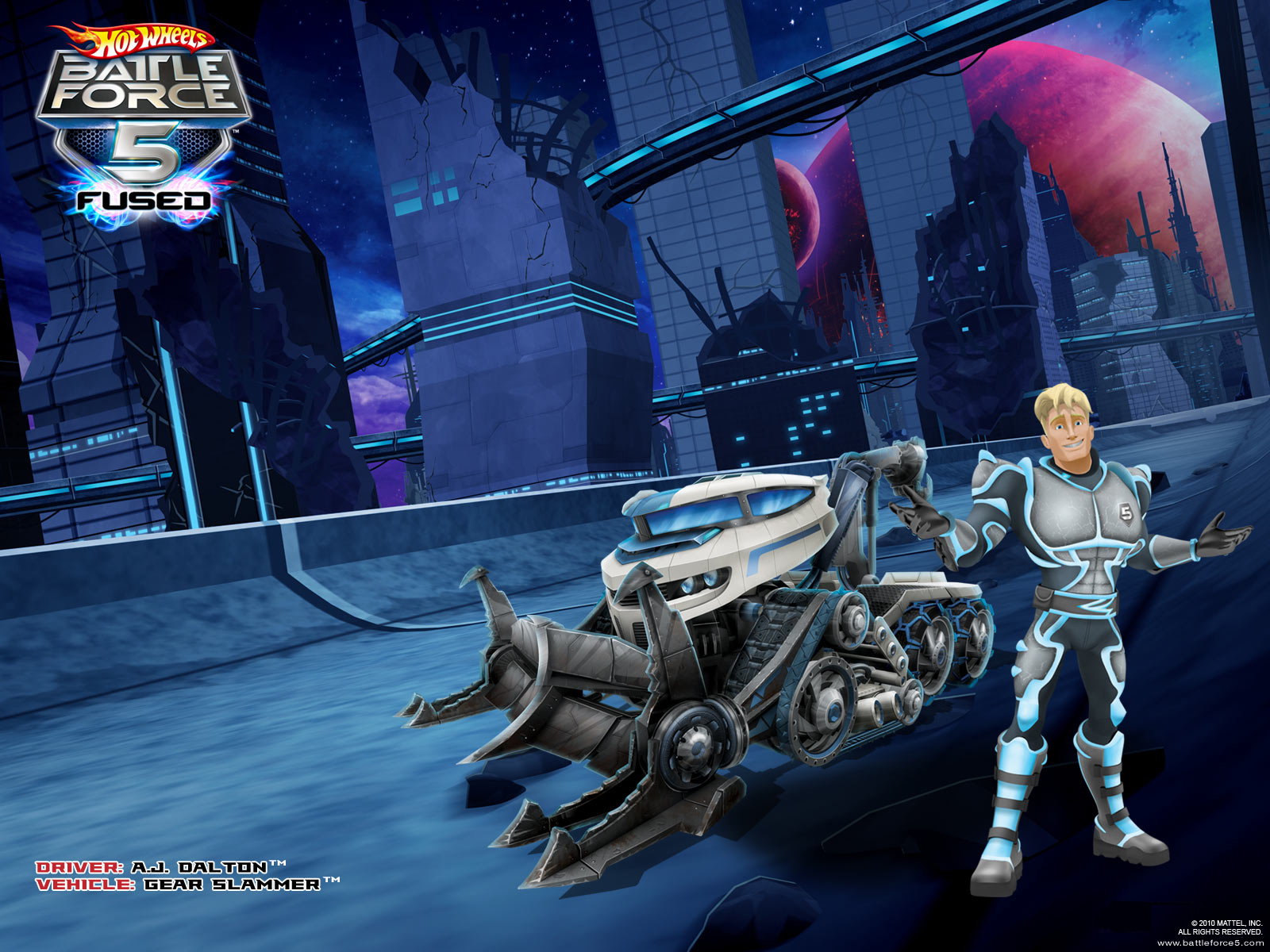 Hot Wheel Battle Force 5 Fused