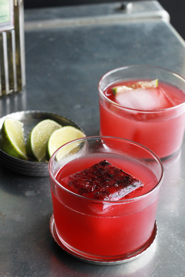 Stir & Scribble: Thirsty Thursday | Watermelon Hibiscus Aqua Fuerte