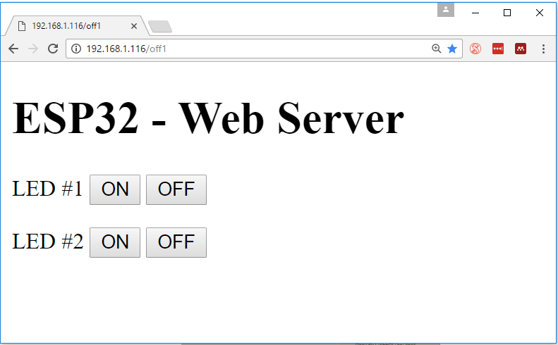 Esp32 Web Server Example