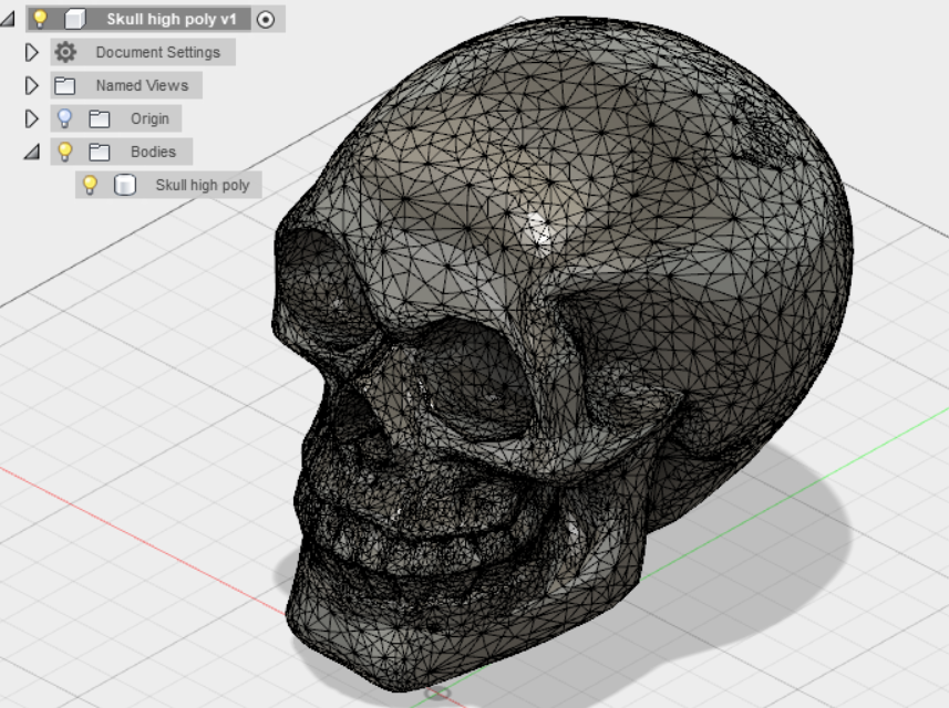 DiscoverThat - Journal: Fusion 360 Mesh to Body