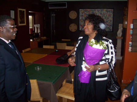 Casa de Angola para Todos: Visita à nossa sede da Exma. Senhora Drª ...