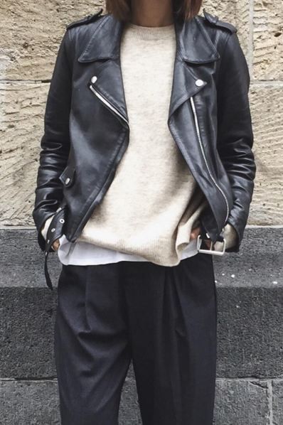 35 Inspiring Ways To Wear A Biker Jacket For Women. Fashion Inspiration ...